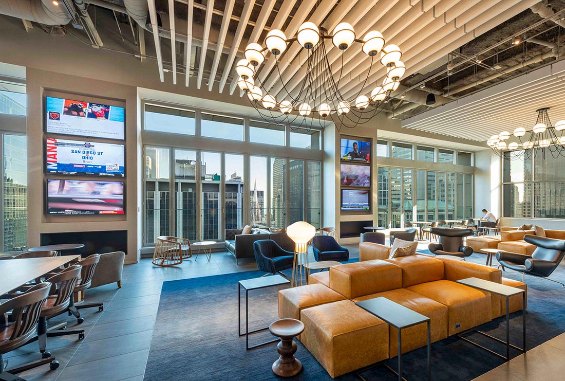 Workplace Design: Amenities Floors in Office Buildings | NanaWall